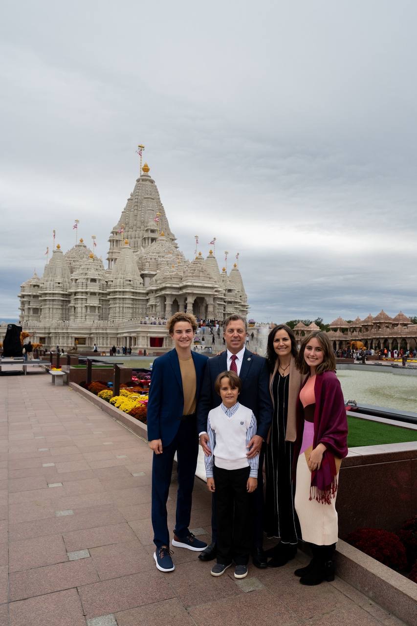October 8, 2023: BAPS Swaminarayan Akshardham - A Hindu Temple in New ...